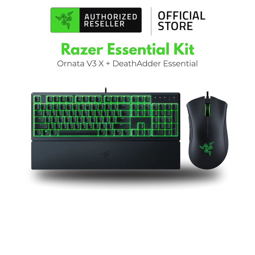 Razer Essential Kit - Deathadder Essential + Ornata V3 X — Razer ...