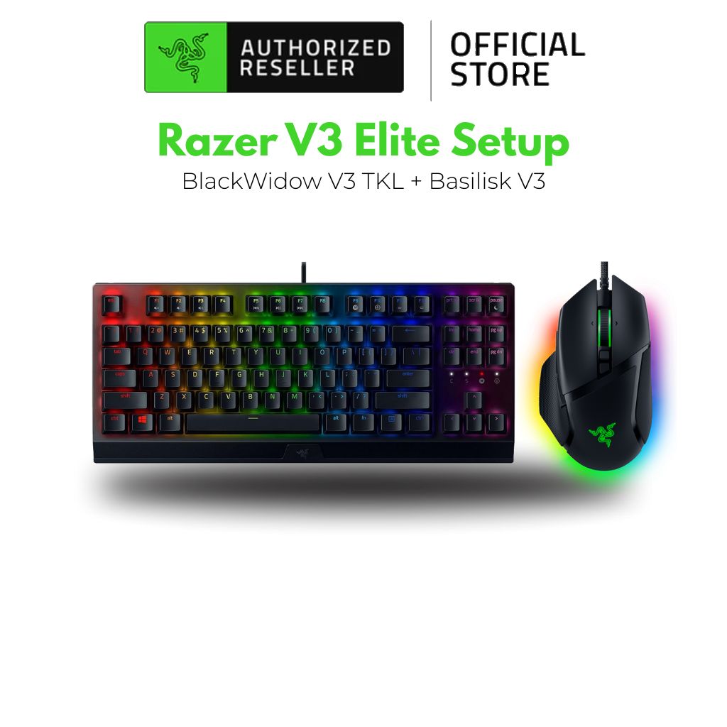 Razer V3 Elite Setup - BlackWidow V3 TKL + Basilisk V3 — Razer Flagship ...