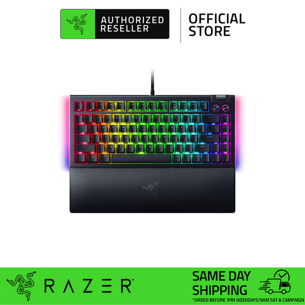 Razer BlackWidow V4 75% - Hot-swappable Mechanical Gaming Keyboard ...